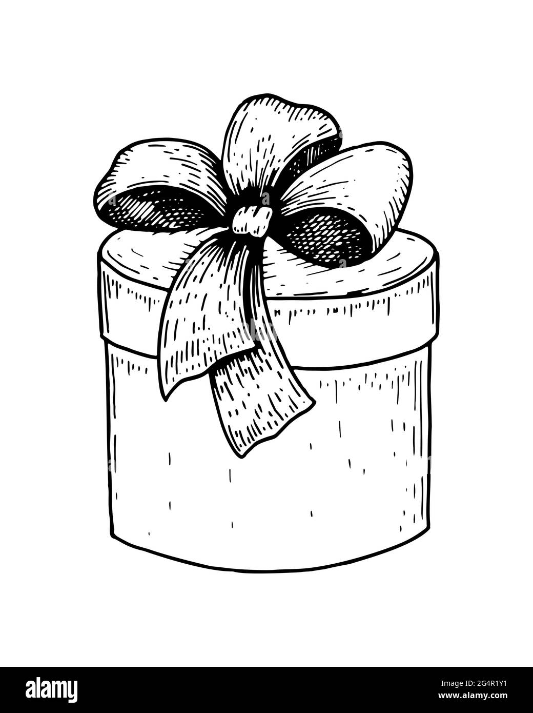 Cardboard box sketch Stock Vector Images - Alamy