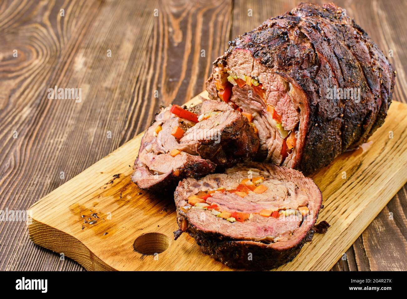 Beef roll hi-res stock photography and images - Alamy