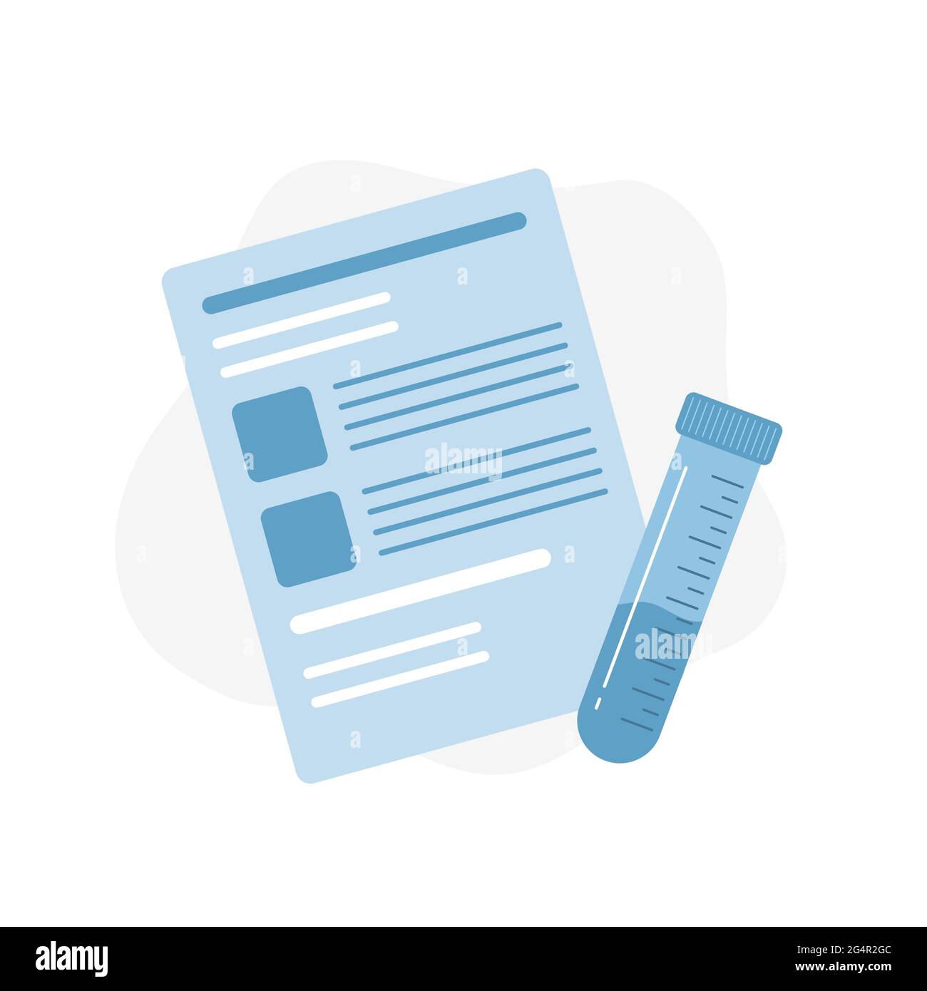 PCR test. Nasal swab laboratory analysis. Covid-19 Coronavirus testing ...