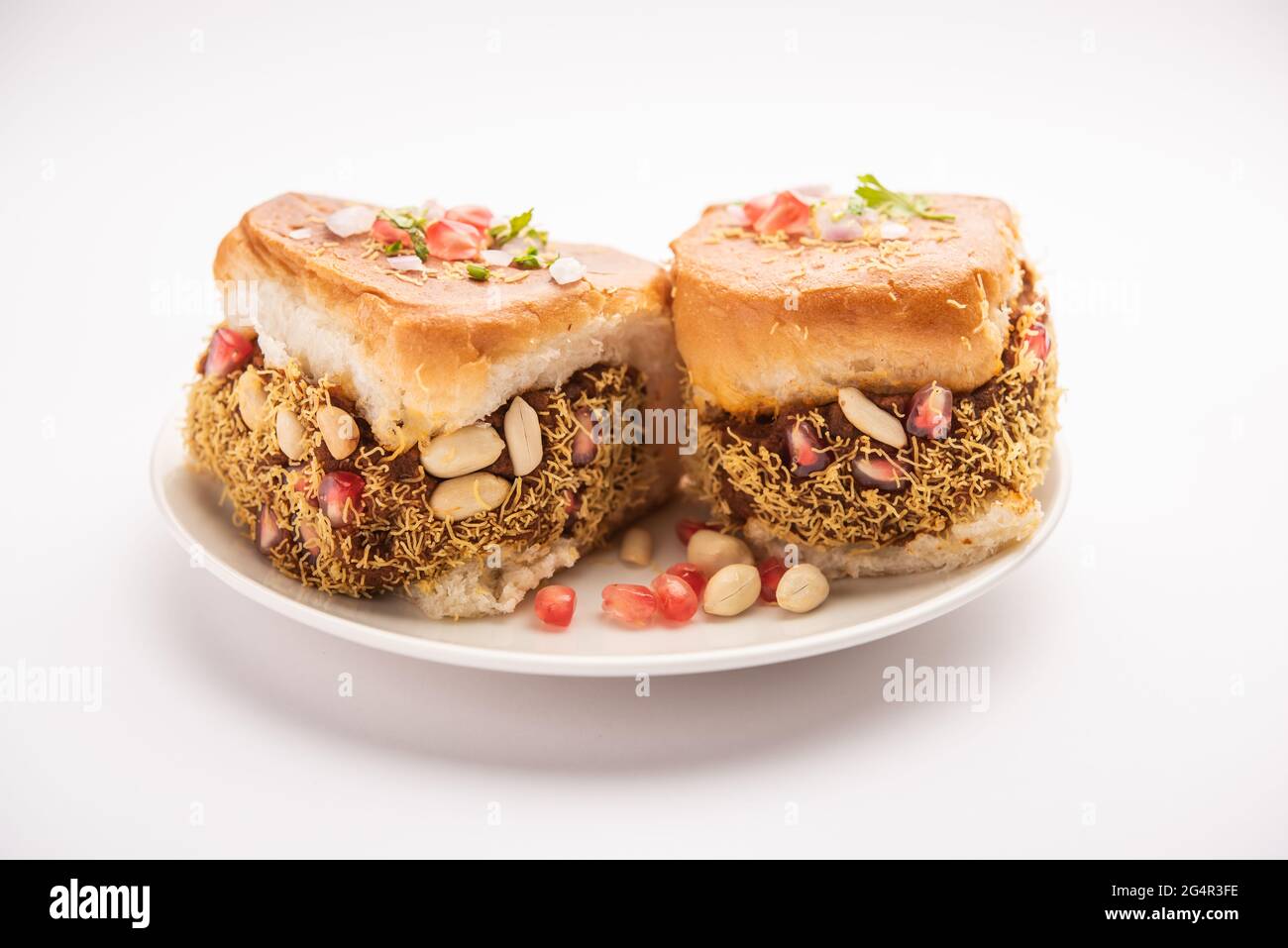 Dabeli, kutchi dabeli or double roti is a popular snack food of India ...