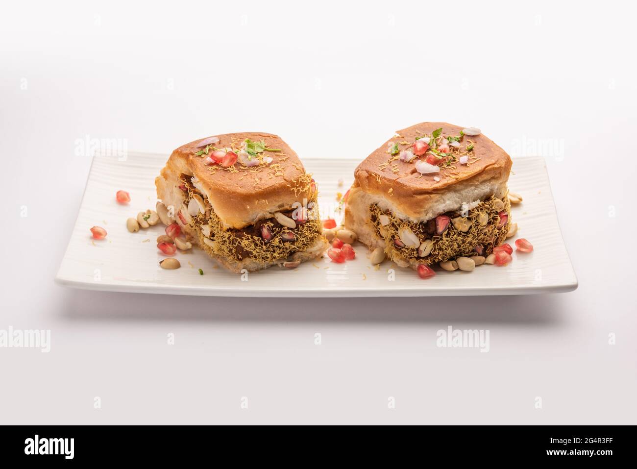 Dabeli, kutchi dabeli or double roti is a popular snack food of India ...