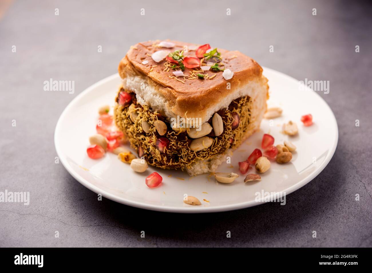 Dabeli, kutchi dabeli or double roti is a popular snack food of India ...