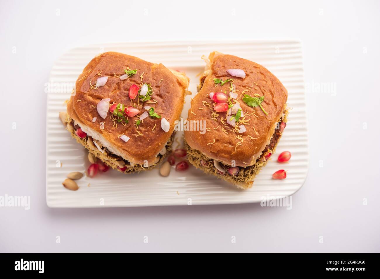 Dabeli, kutchi dabeli or double roti is a popular snack food of India ...
