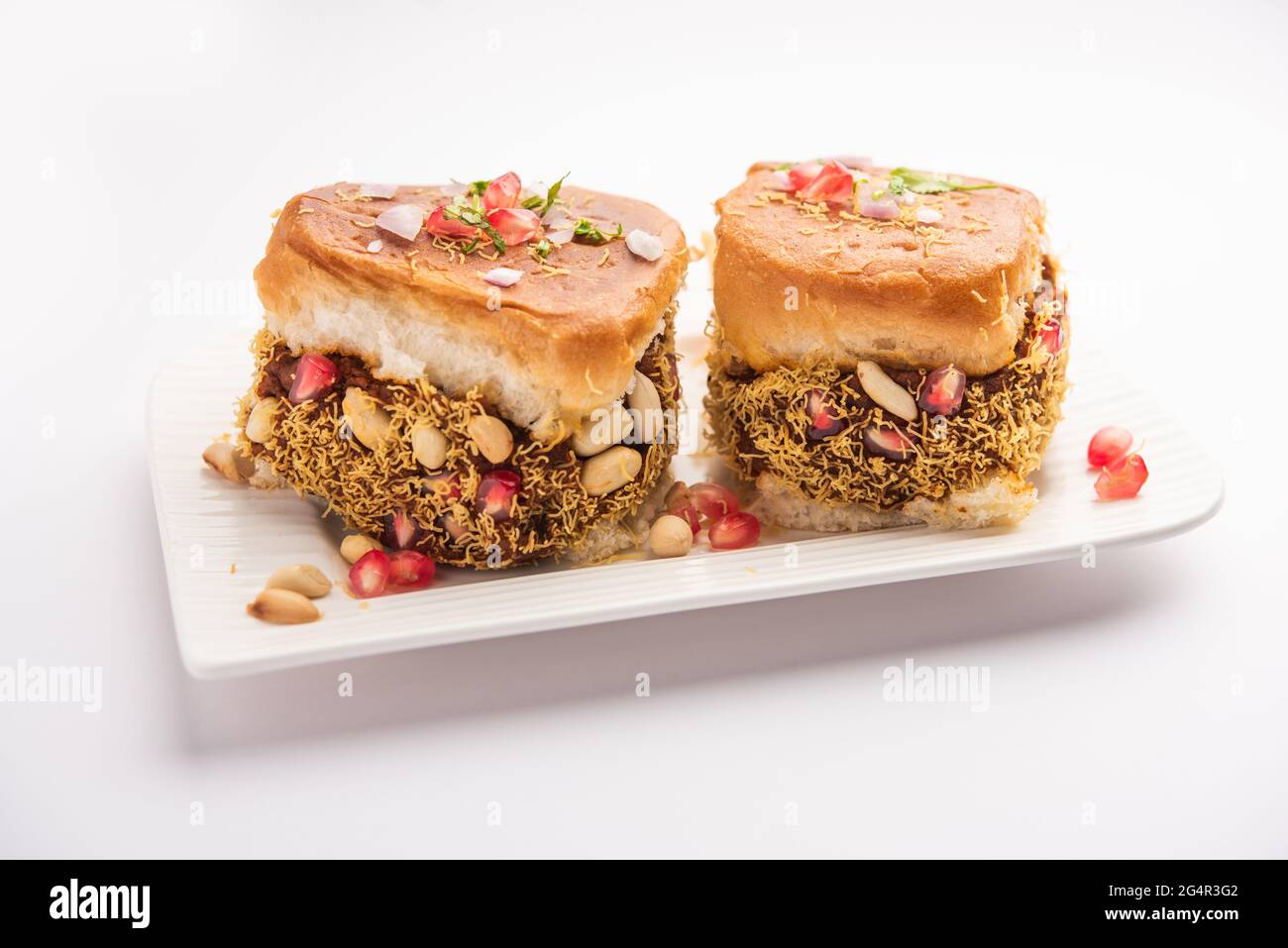 Dabeli, kutchi dabeli or double roti is a popular snack food of India ...