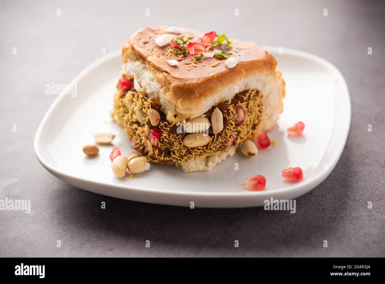 Dabeli, kutchi dabeli or double roti is a popular snack food of India ...