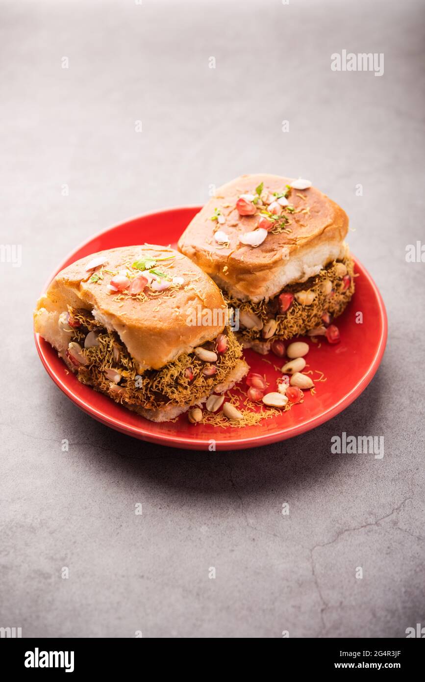 Dabeli, kutchi dabeli or double roti is a popular snack food of India ...