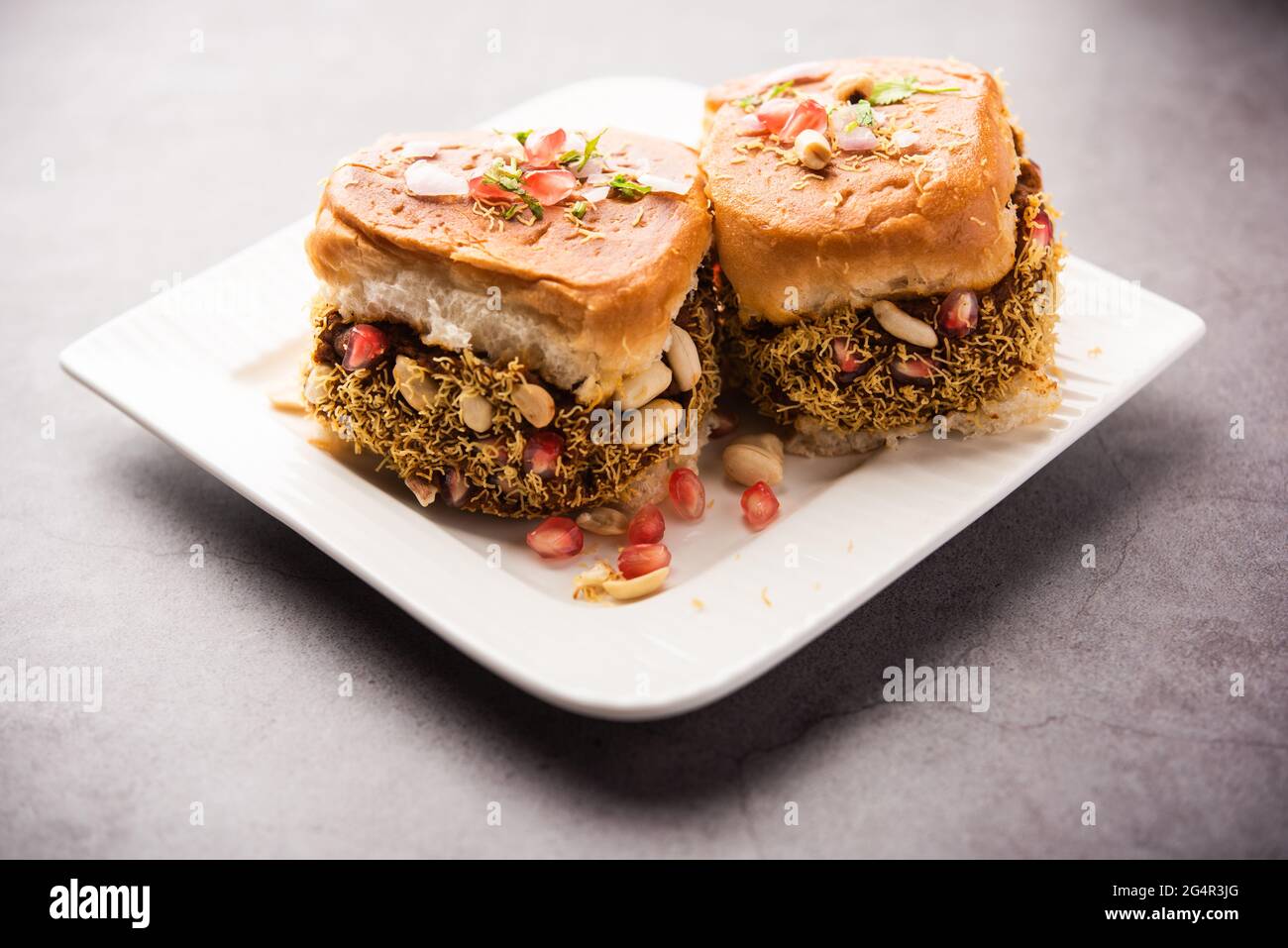 Dabeli, kutchi dabeli or double roti is a popular snack food of India ...