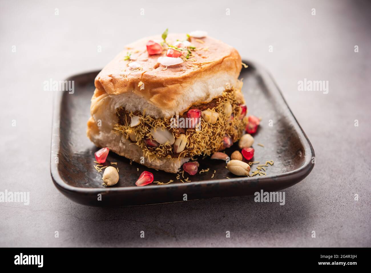 Dabeli, kutchi dabeli or double roti is a popular snack food of India ...