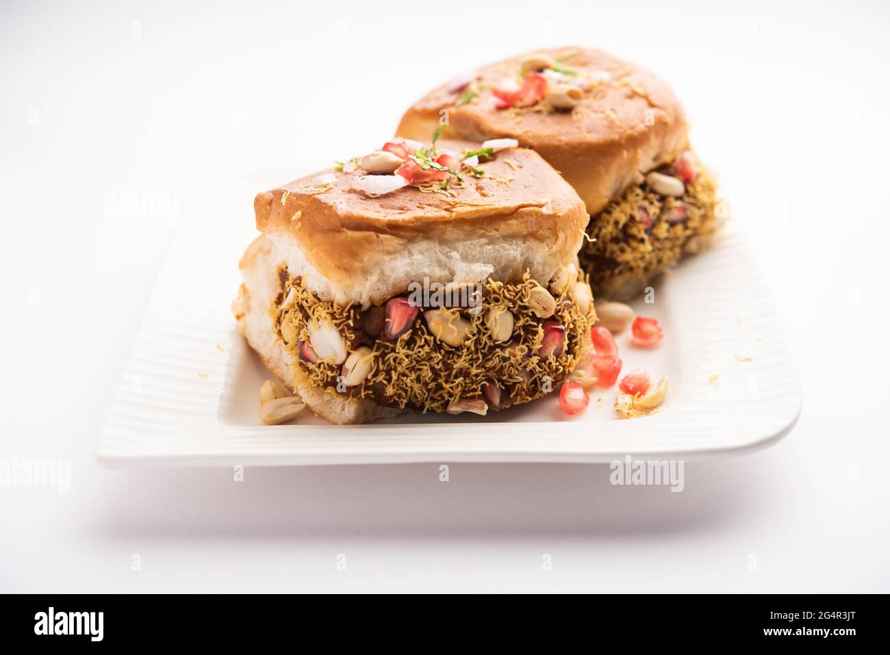 Dabeli, kutchi dabeli or double roti is a popular snack food of India ...