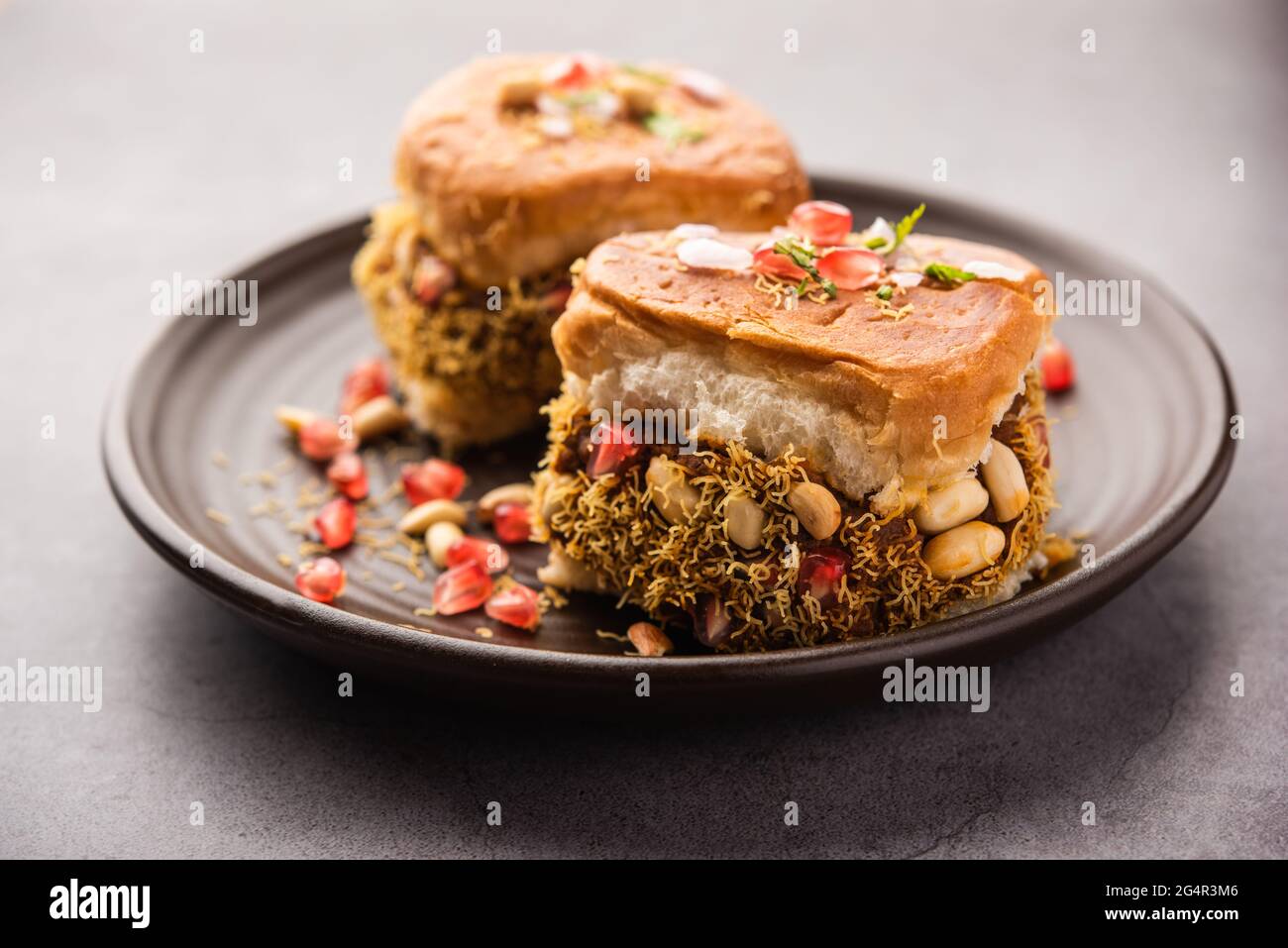 Dabeli, kutchi dabeli or double roti is a popular snack food of India ...