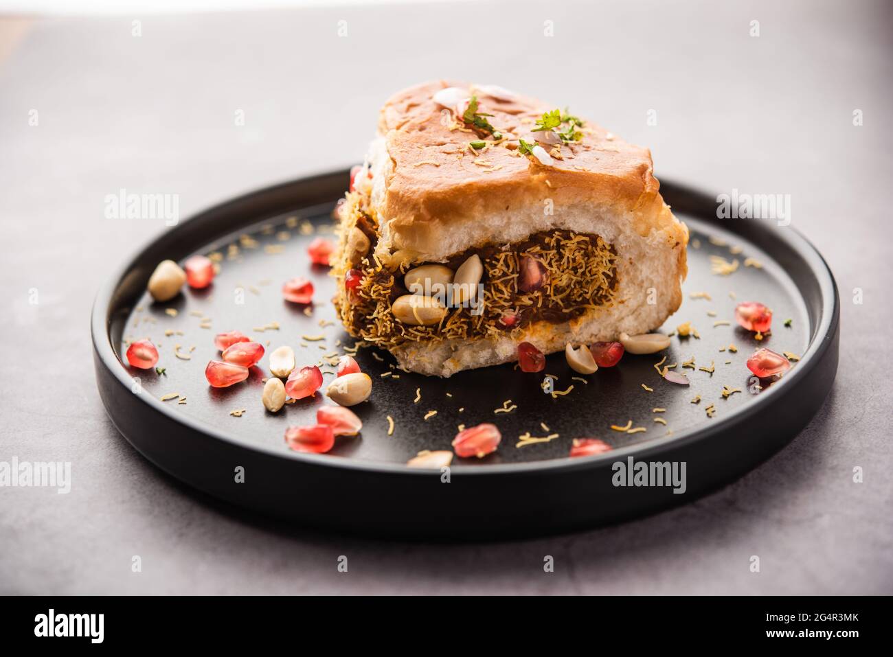 Dabeli, kutchi dabeli or double roti is a popular snack food of India ...