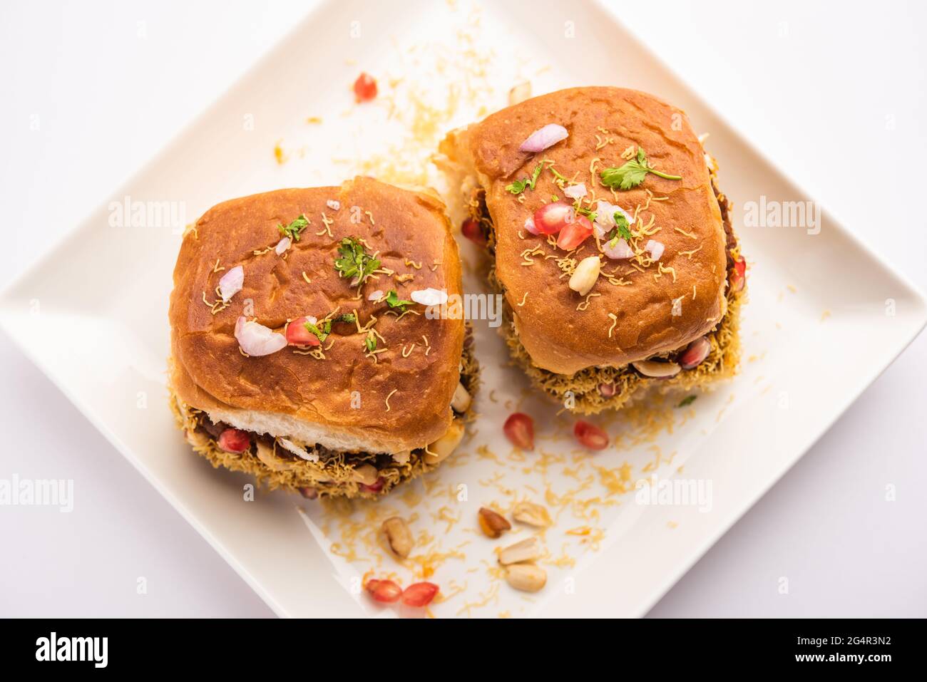Dabeli, kutchi dabeli or double roti is a popular snack food of India ...