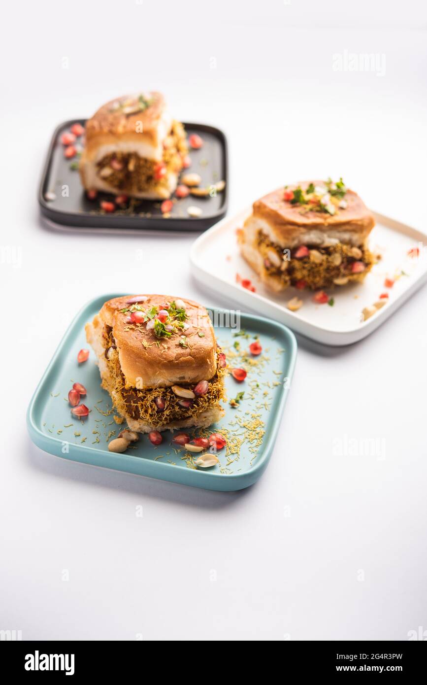 Dabeli, kutchi dabeli or double roti is a popular snack food of India ...