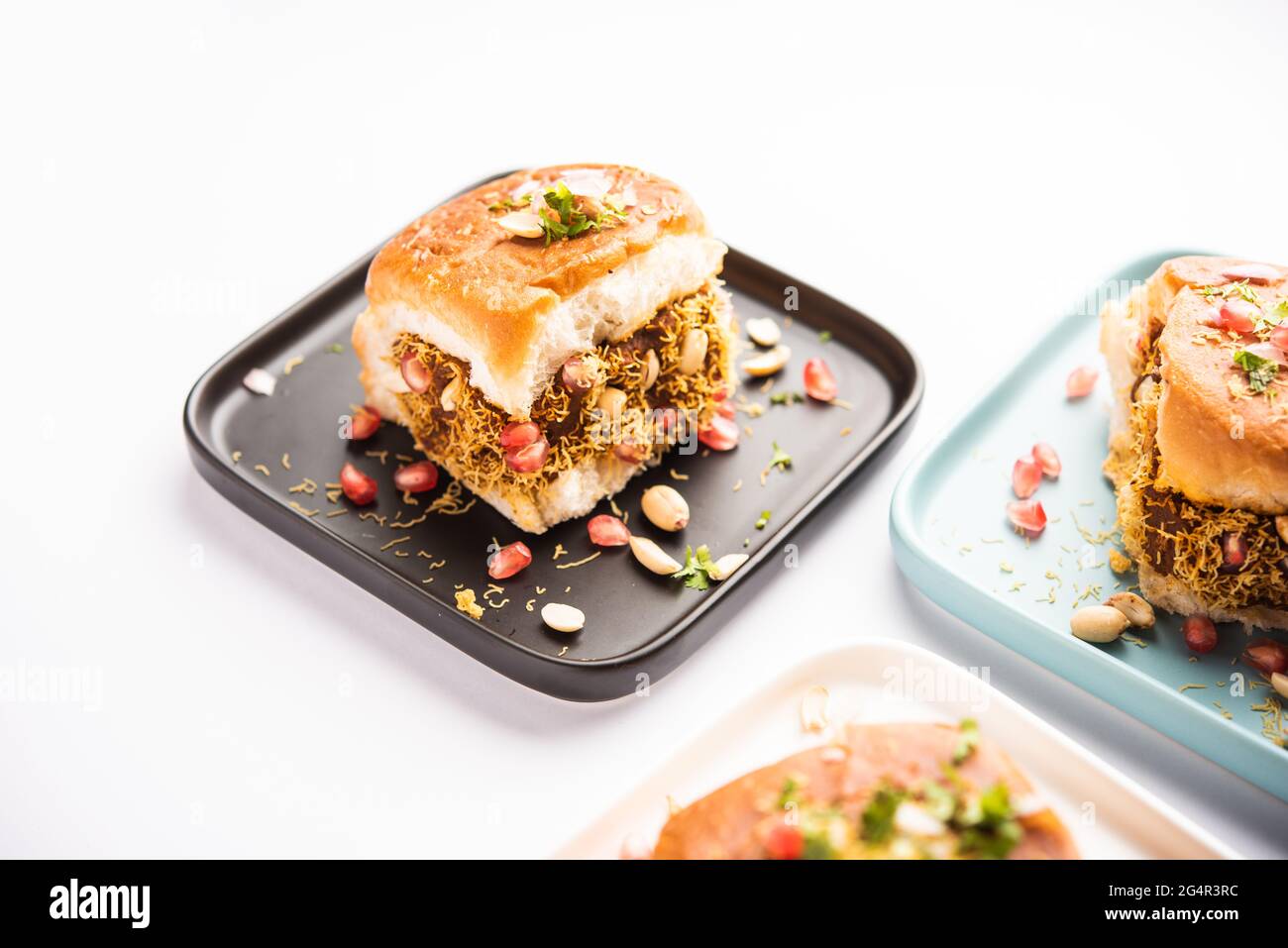 Dabeli, kutchi dabeli or double roti is a popular snack food of India ...
