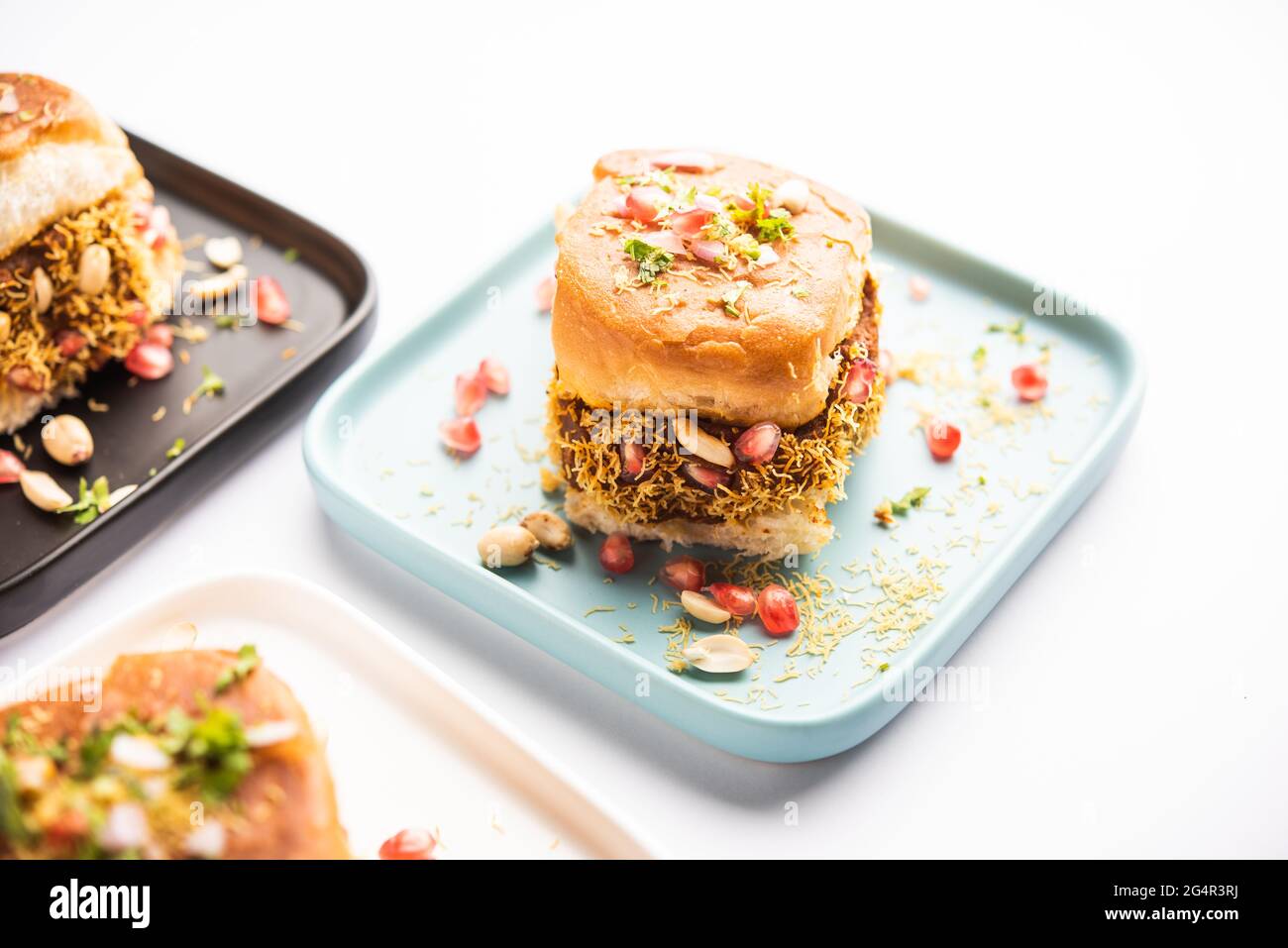 Dabeli, kutchi dabeli or double roti is a popular snack food of India ...