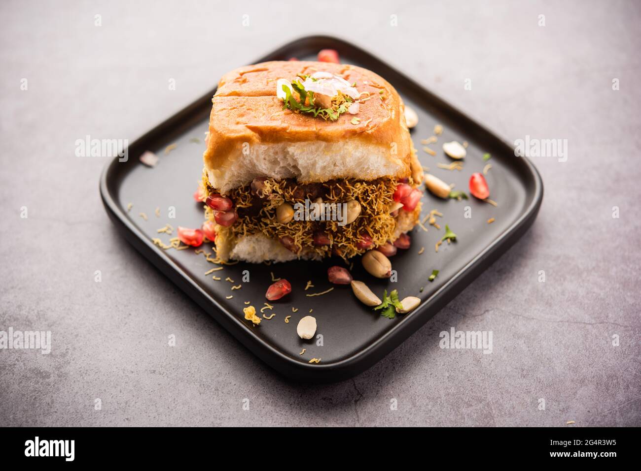 Dabeli, kutchi dabeli or double roti is a popular snack food of India ...