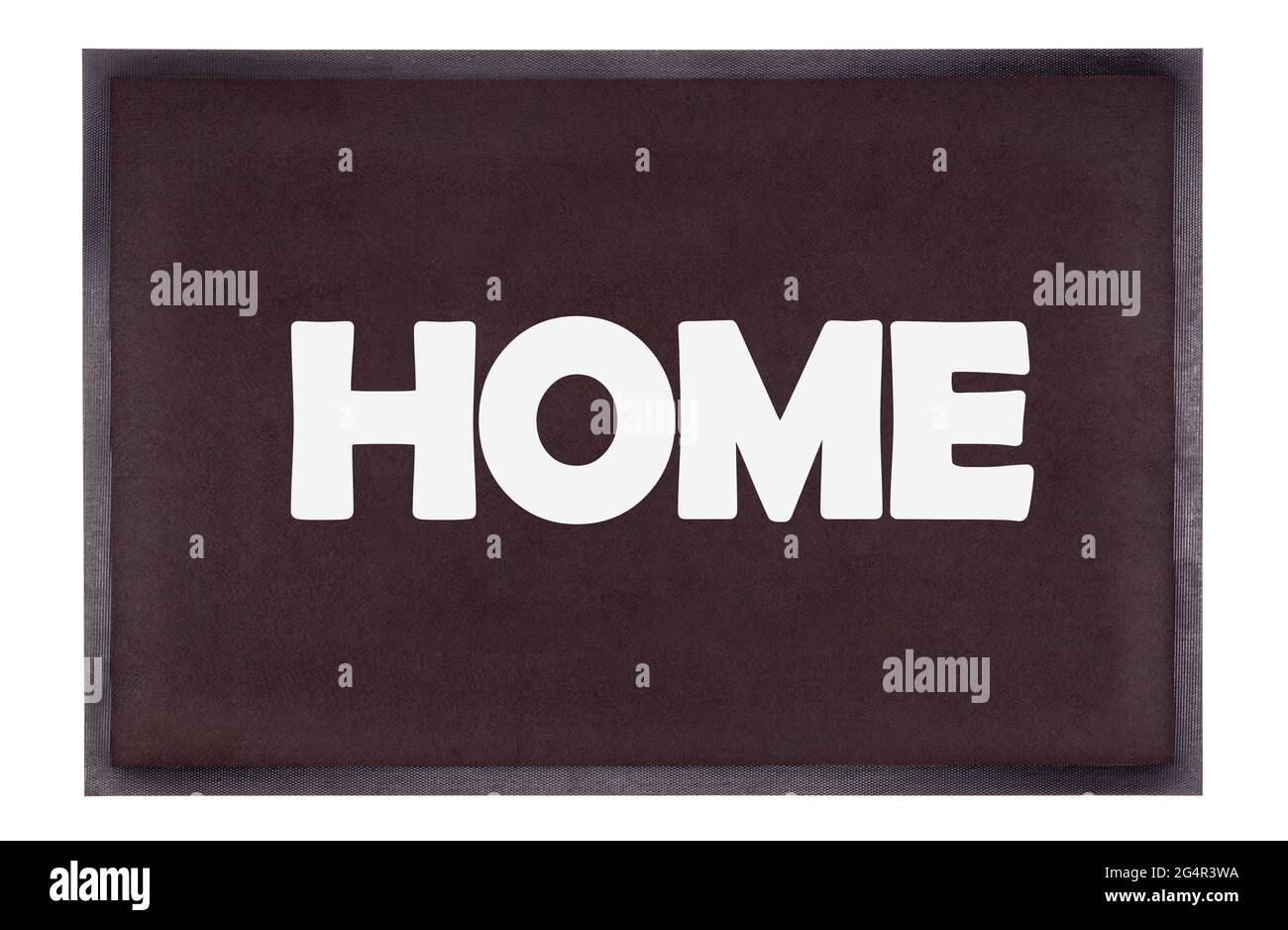 Black doormat Cut Out Stock Images & Pictures - Alamy