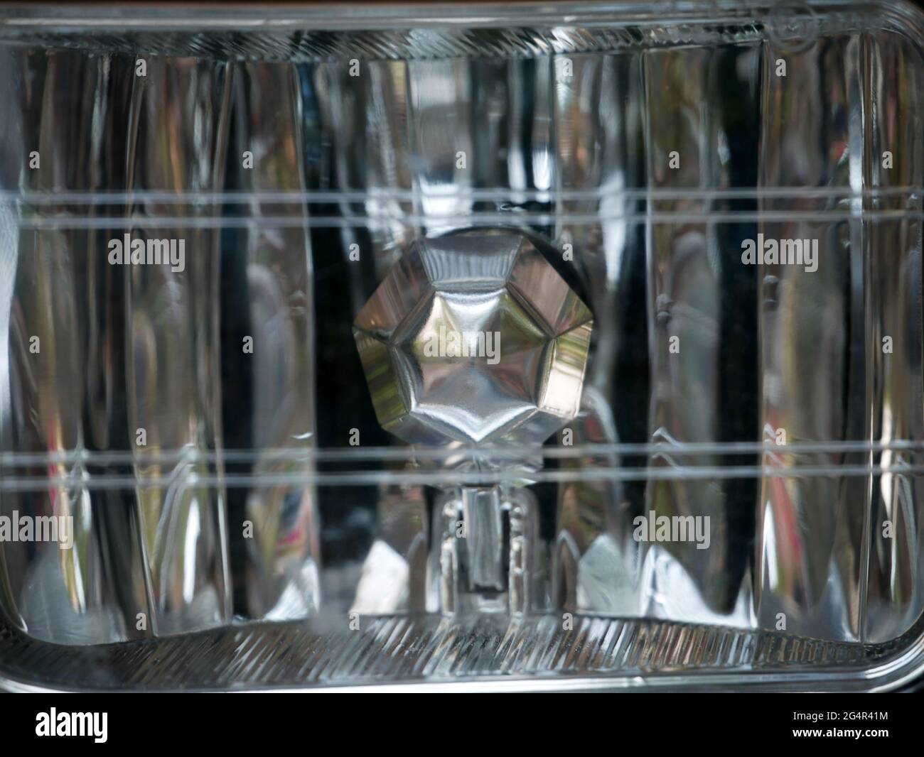 Car front light closeup glass texture for commercial presentation Stock ...