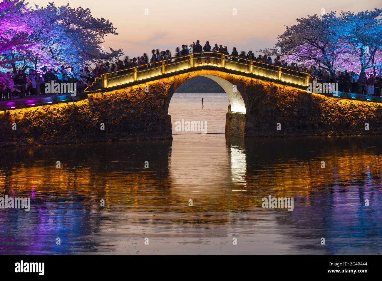 Jiangnan famous scenic spot - the turtle head isle Stock Photo - Alamy