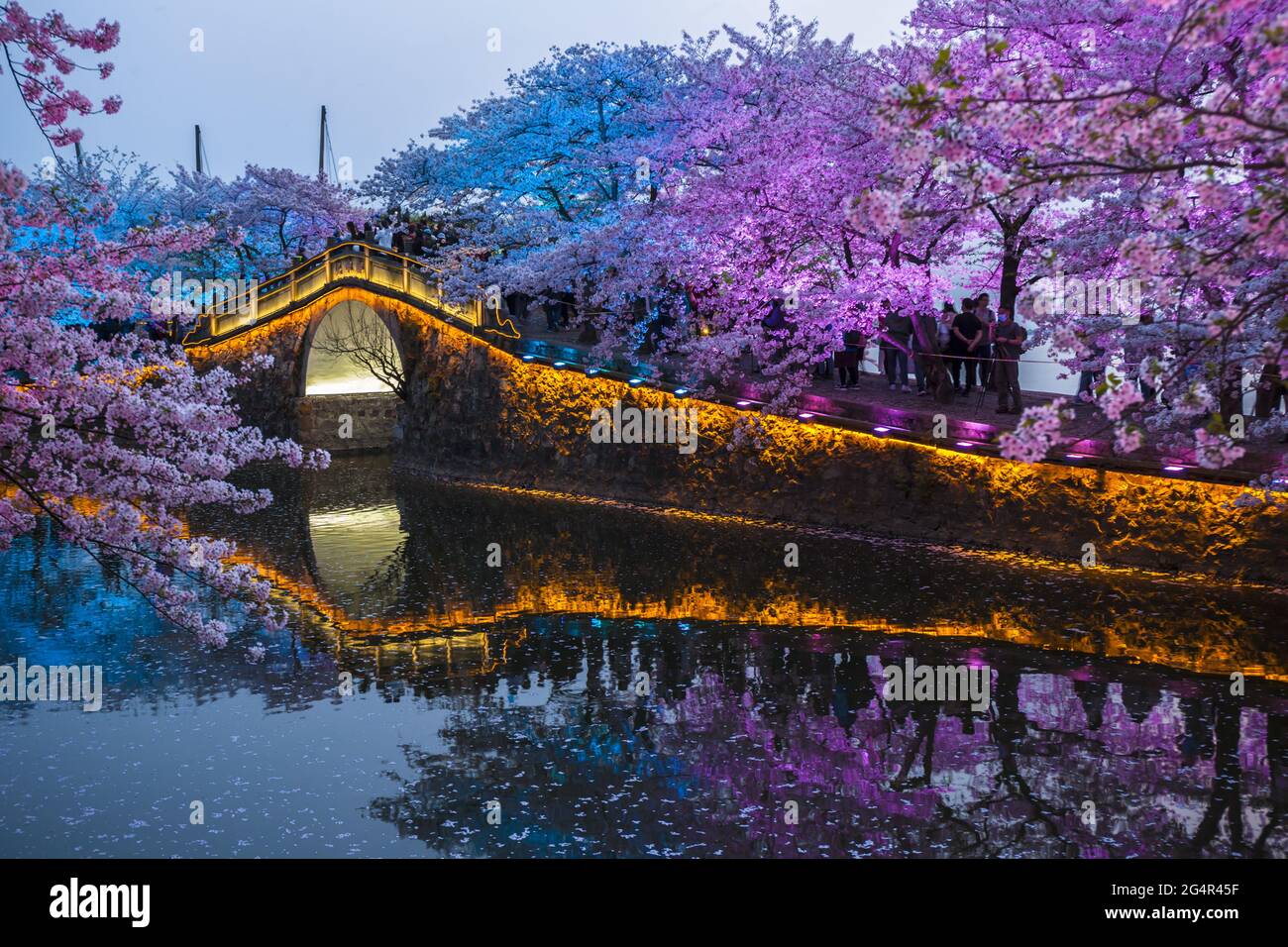 Jiangnan famous scenic spot - the turtle head isle Stock Photo - Alamy