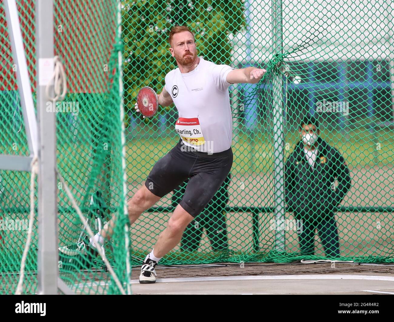 German Discus Thrower Christoph Harting SCC Berlin At The Schönebecker ...