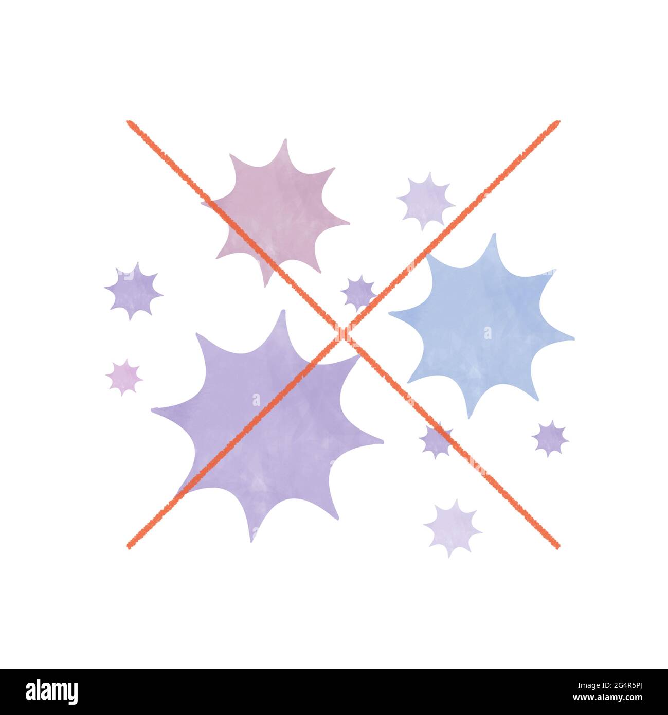 Image of virus prevention. On a white background Stock Photo - Alamy