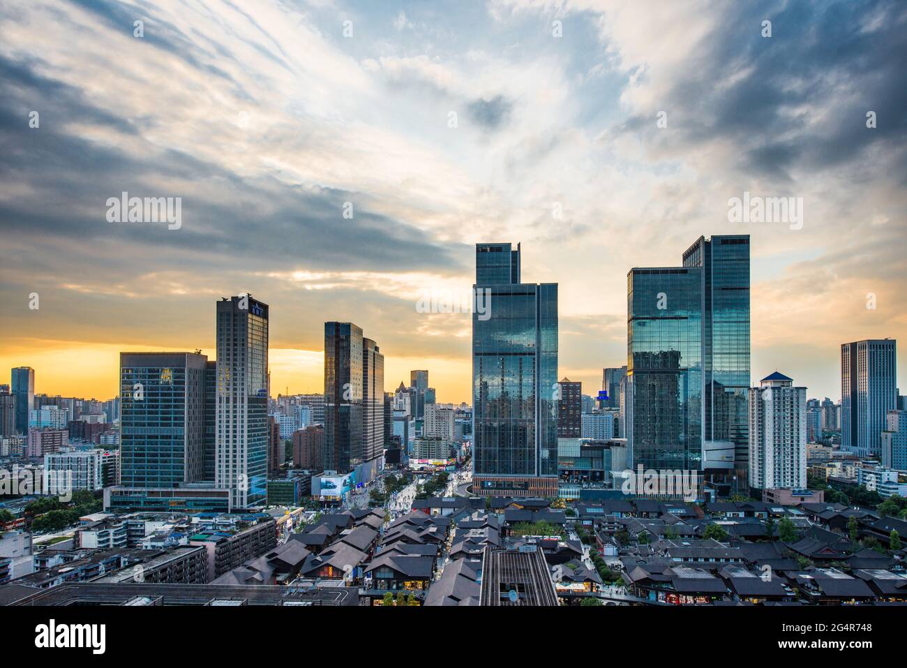 Chengdu scenery in the Pacific Stock Photo - Alamy