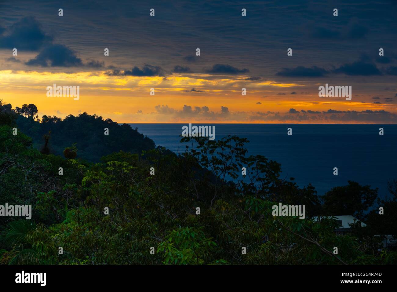 Costa Rica landscape Stock Photo - Alamy