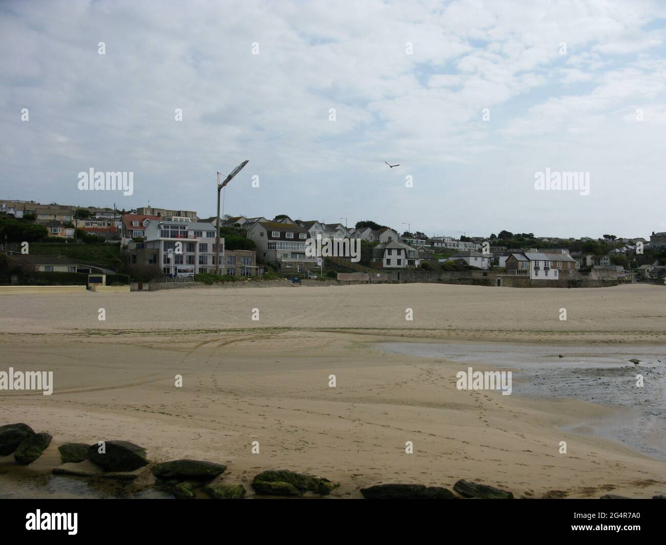 Newquay. South west coast path. North Cornwall. West country. England ...