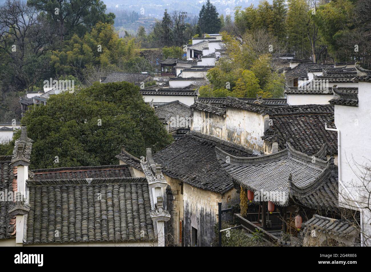 Anhui tower of sichuan Stock Photo - Alamy