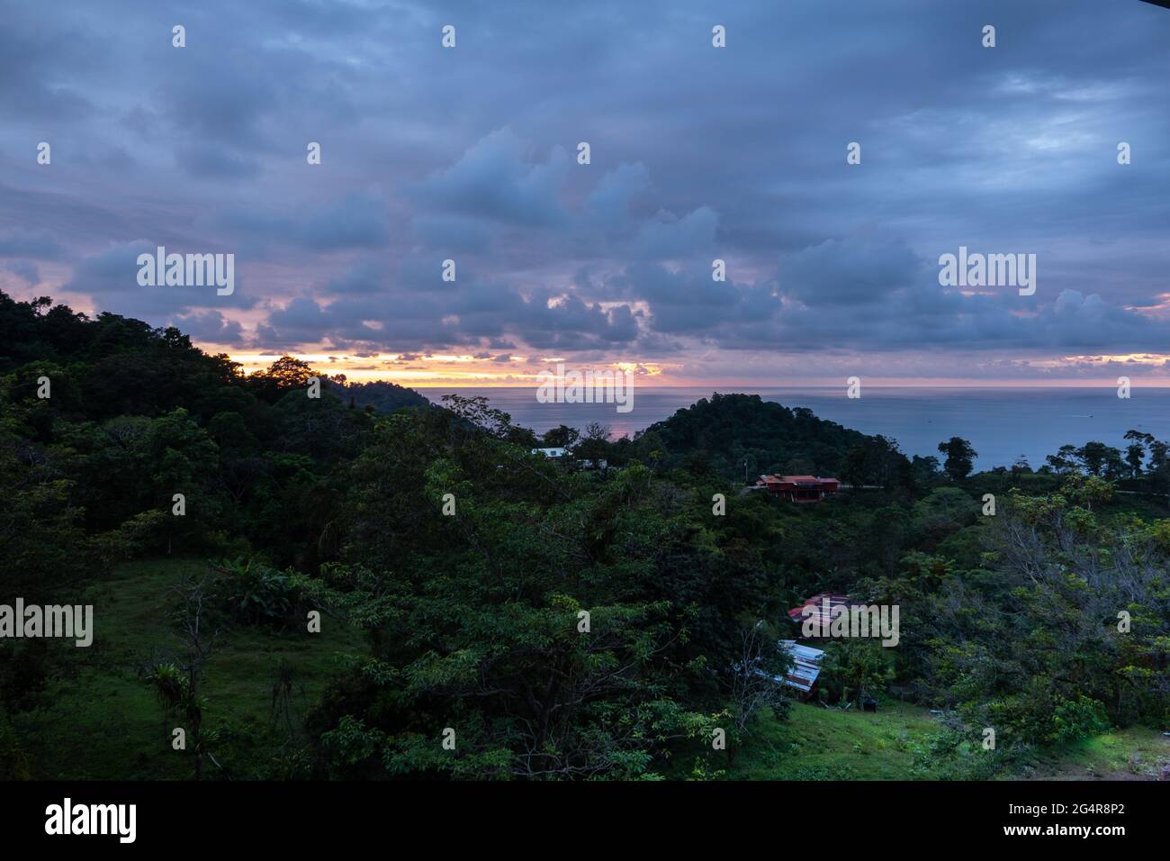 Costa Rica landscape Stock Photo - Alamy
