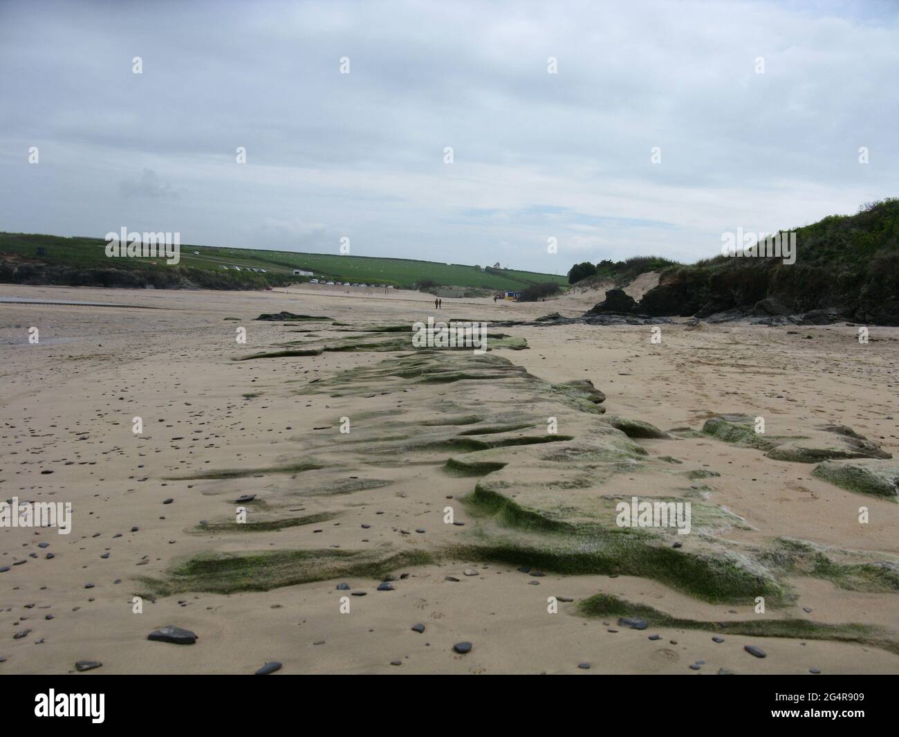 South west coast path. North Cornwall. West country. England. UK Stock ...