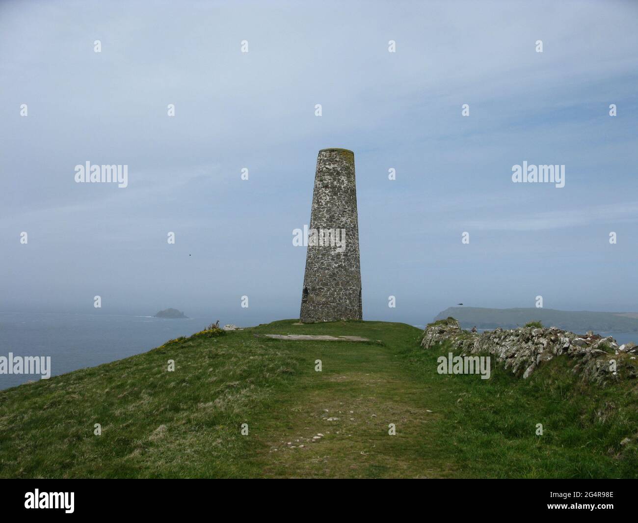 A navigation beacon for seafarers during daylight. The Daymark. Stepper ...