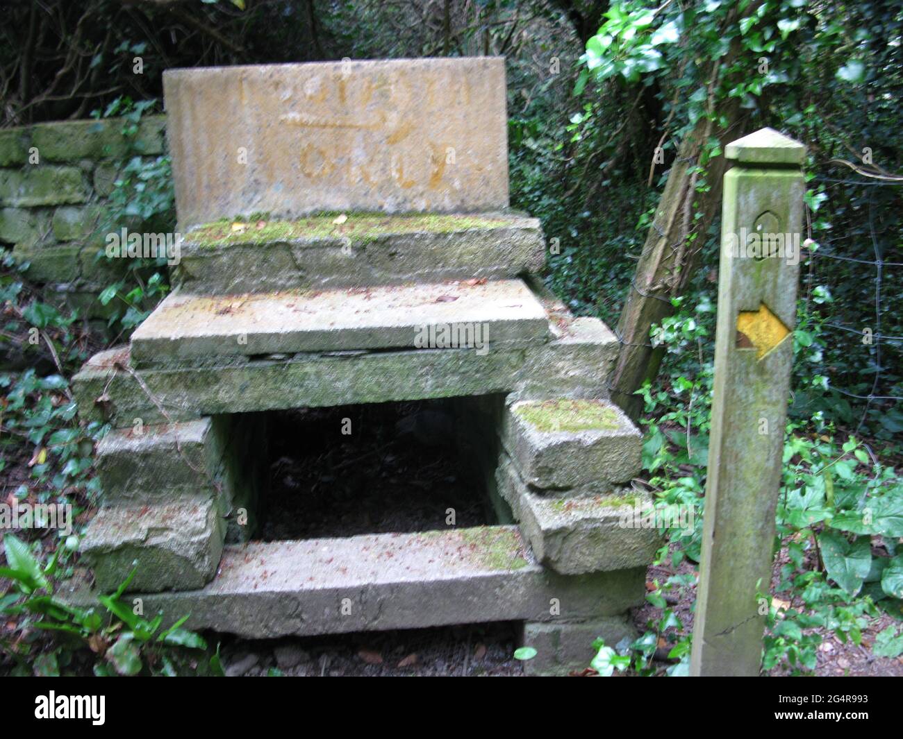 St George's Well. St George's Cove. South west coast path. North ...