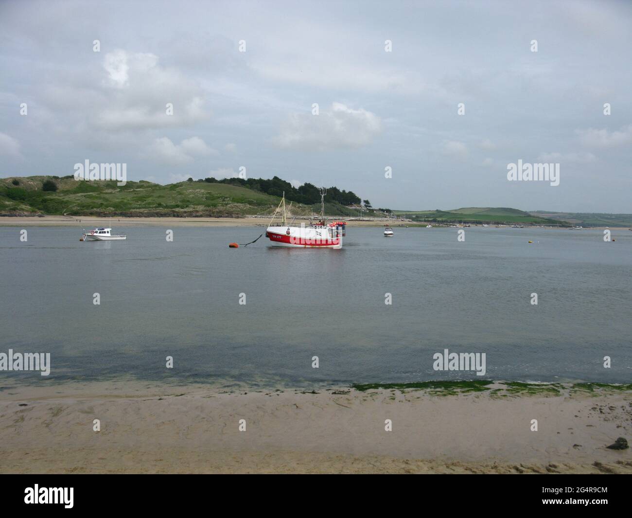 South west coast path. North Cornwall. West country. England. UK Stock ...