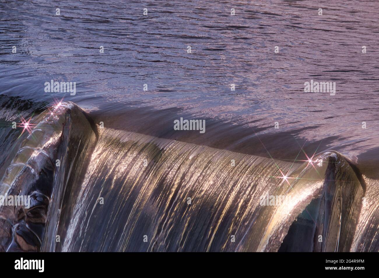 Water flows over concrete hi-res stock photography and images - Alamy
