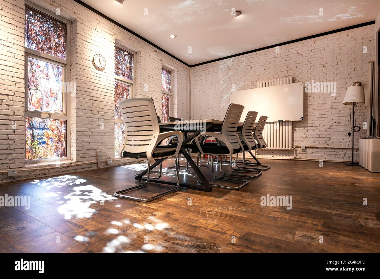 Meeting room is clean and clear Stock Photo - Alamy