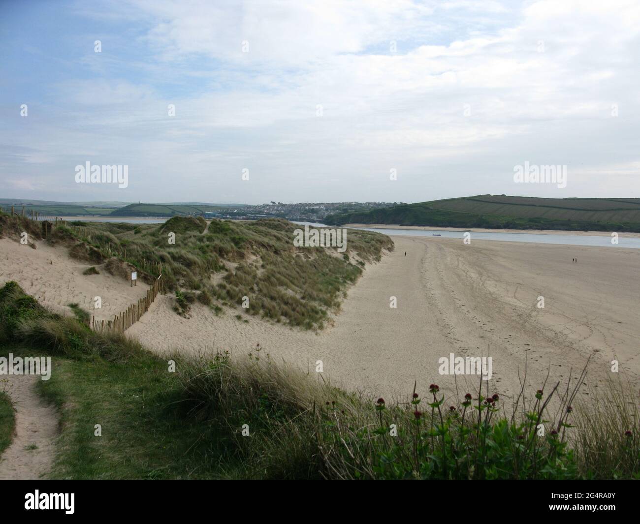 South west coast path. North Cornwall. West country. England. UK Stock ...