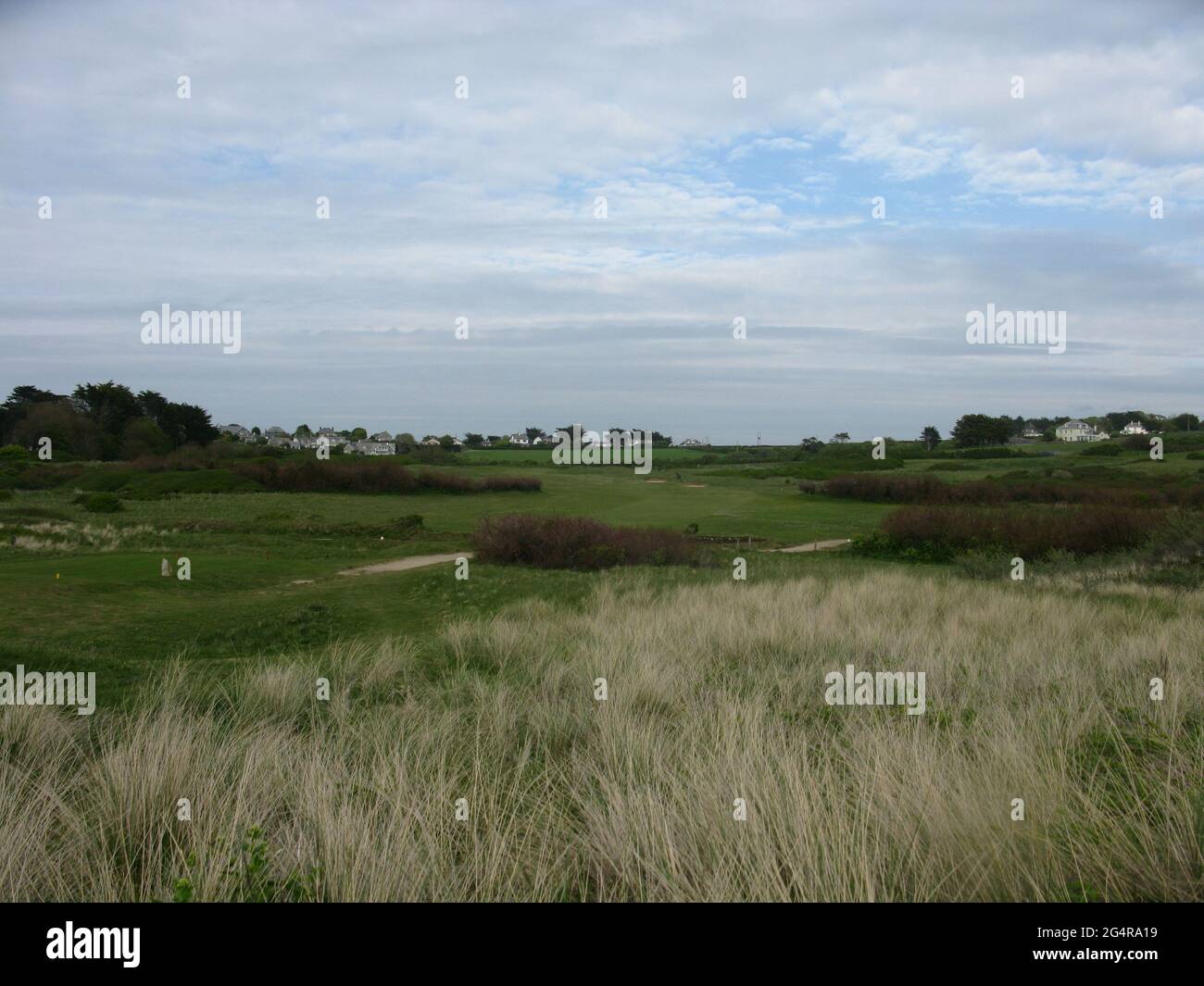 South west coast path. North Cornwall. West country. England. UK Stock ...
