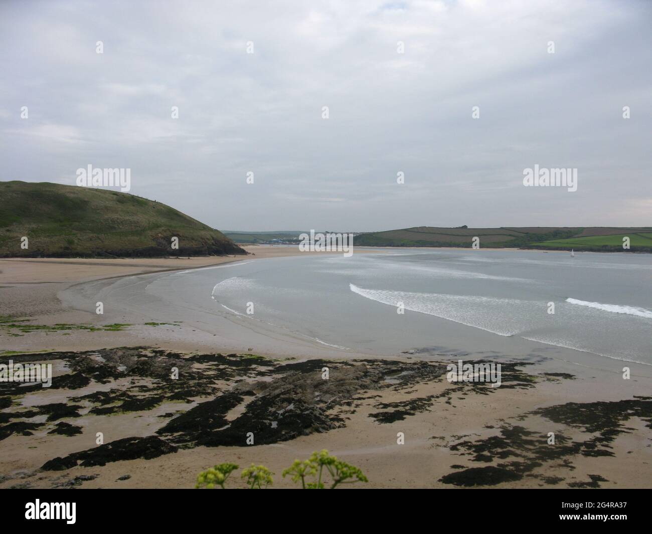South west coast path. North Cornwall. West country. England. UK Stock ...