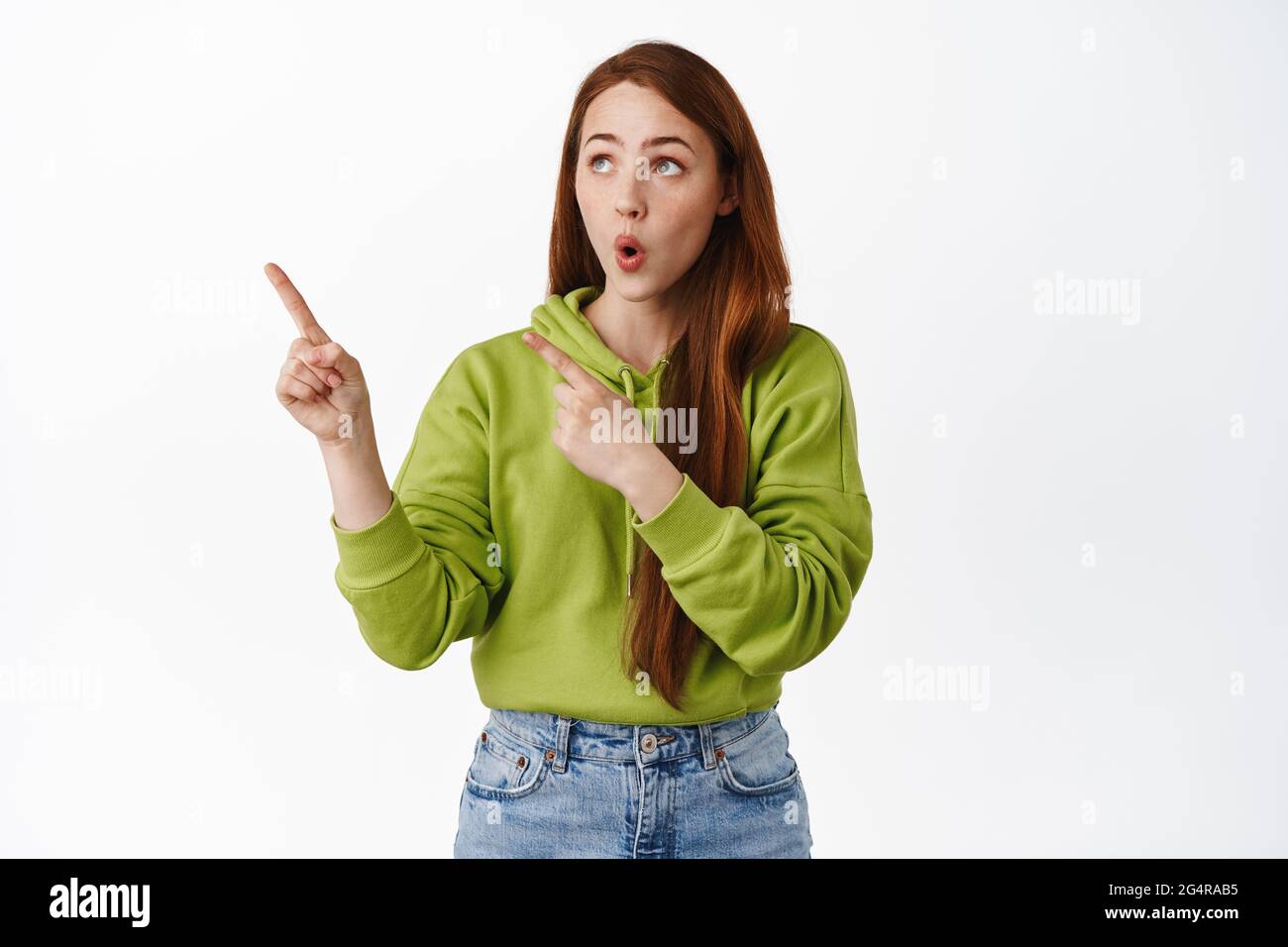 Redhead female model hi-res stock photography and images - Alamy