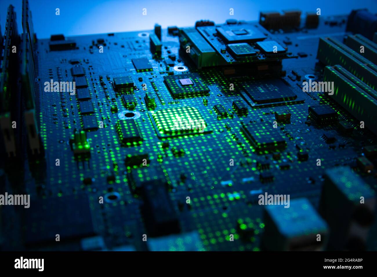 Chip circuit board Stock Photo - Alamy