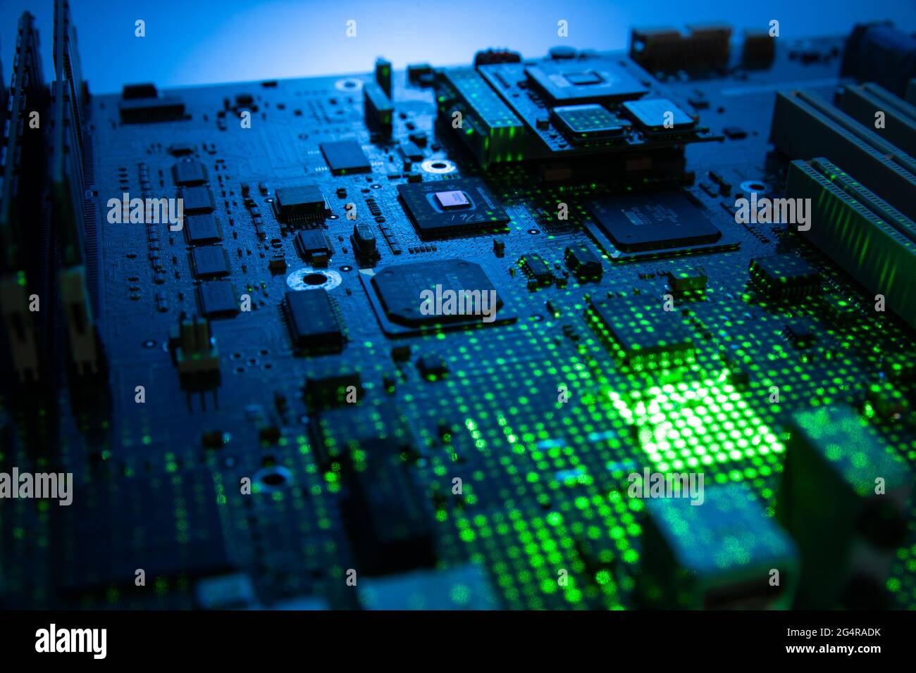 Chip circuit board Stock Photo - Alamy