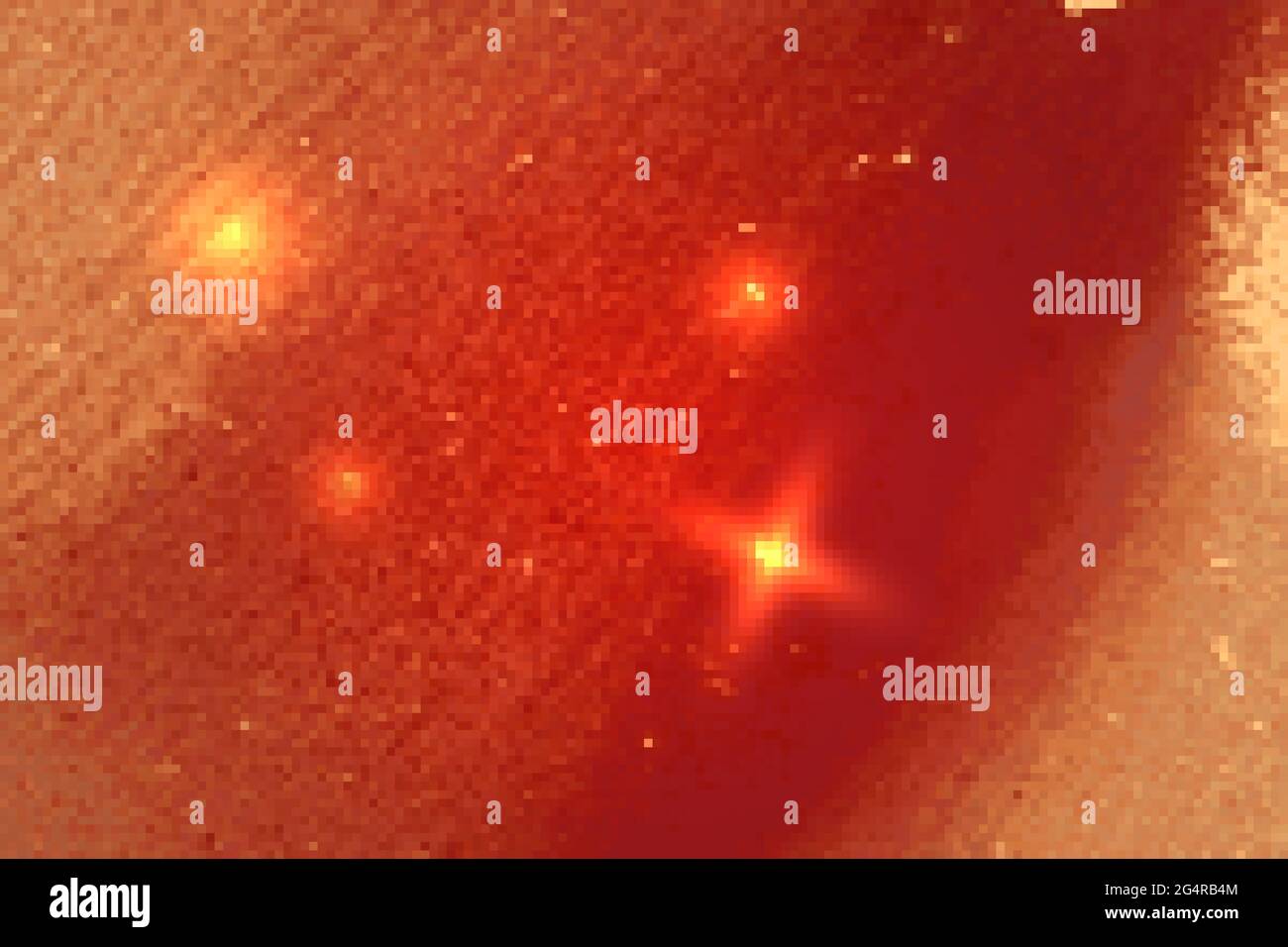 Shining red and orange marble pattern with golden dust. Abstract vector ...