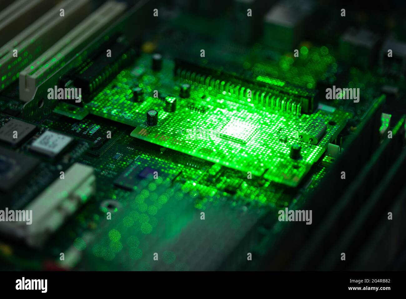 Chip circuit board Stock Photo - Alamy
