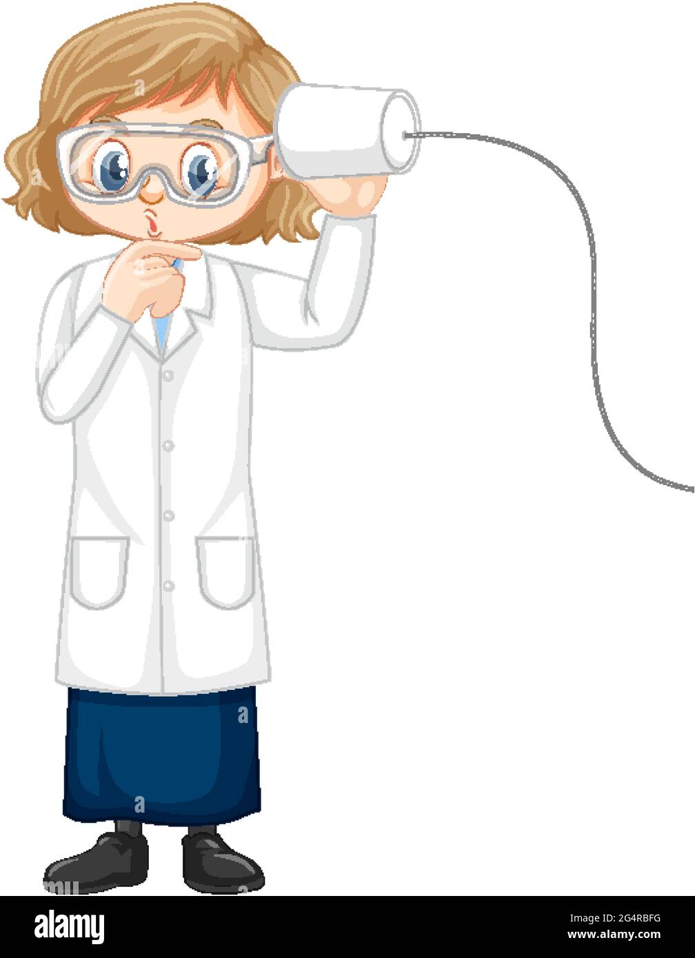 Science Lab Apron Clipart