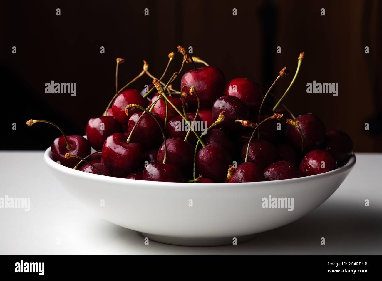 Beautiful juicy sweet cherries hi-res stock photography and images - Alamy