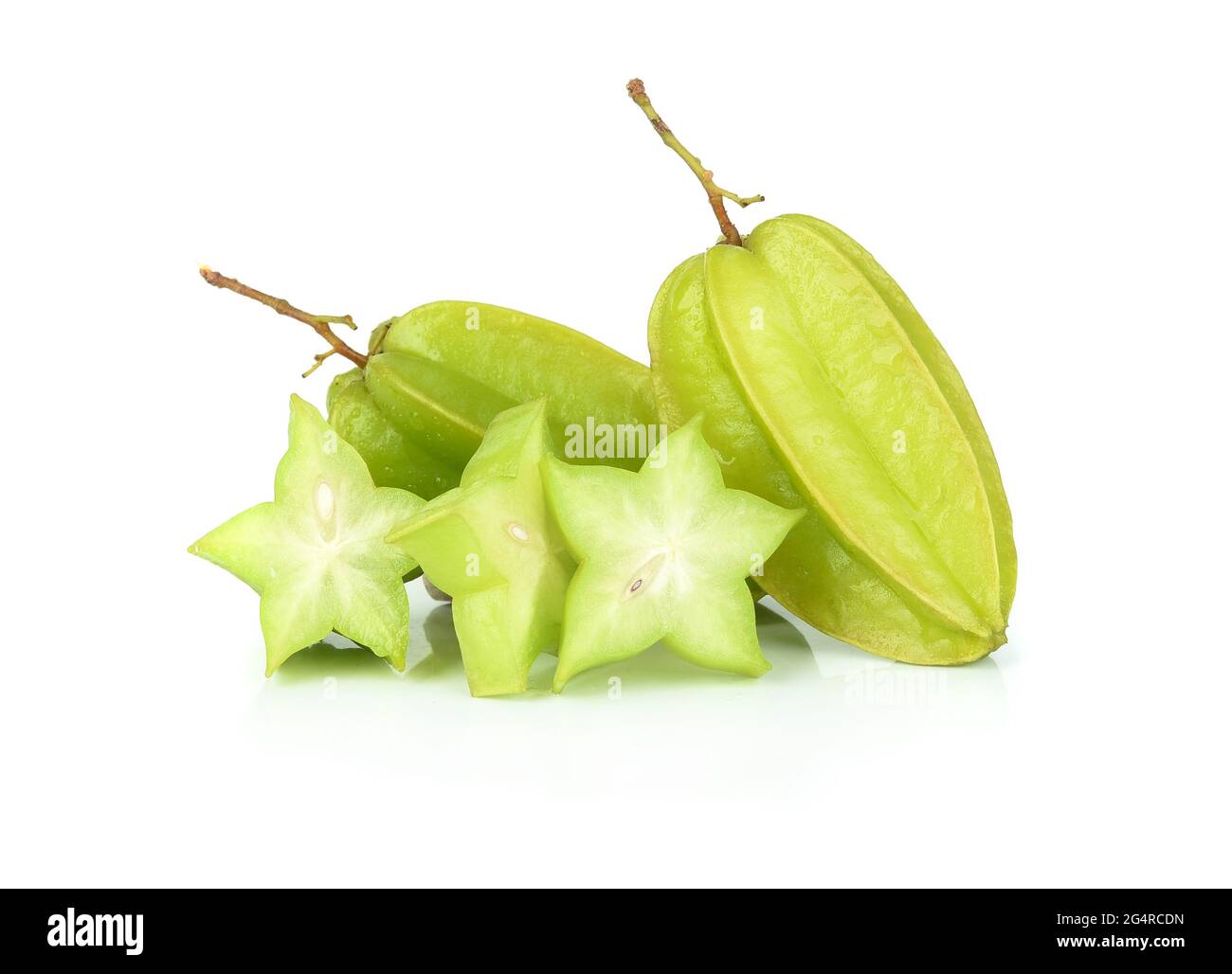 Star apple isolated on white background Stock Photo - Alamy