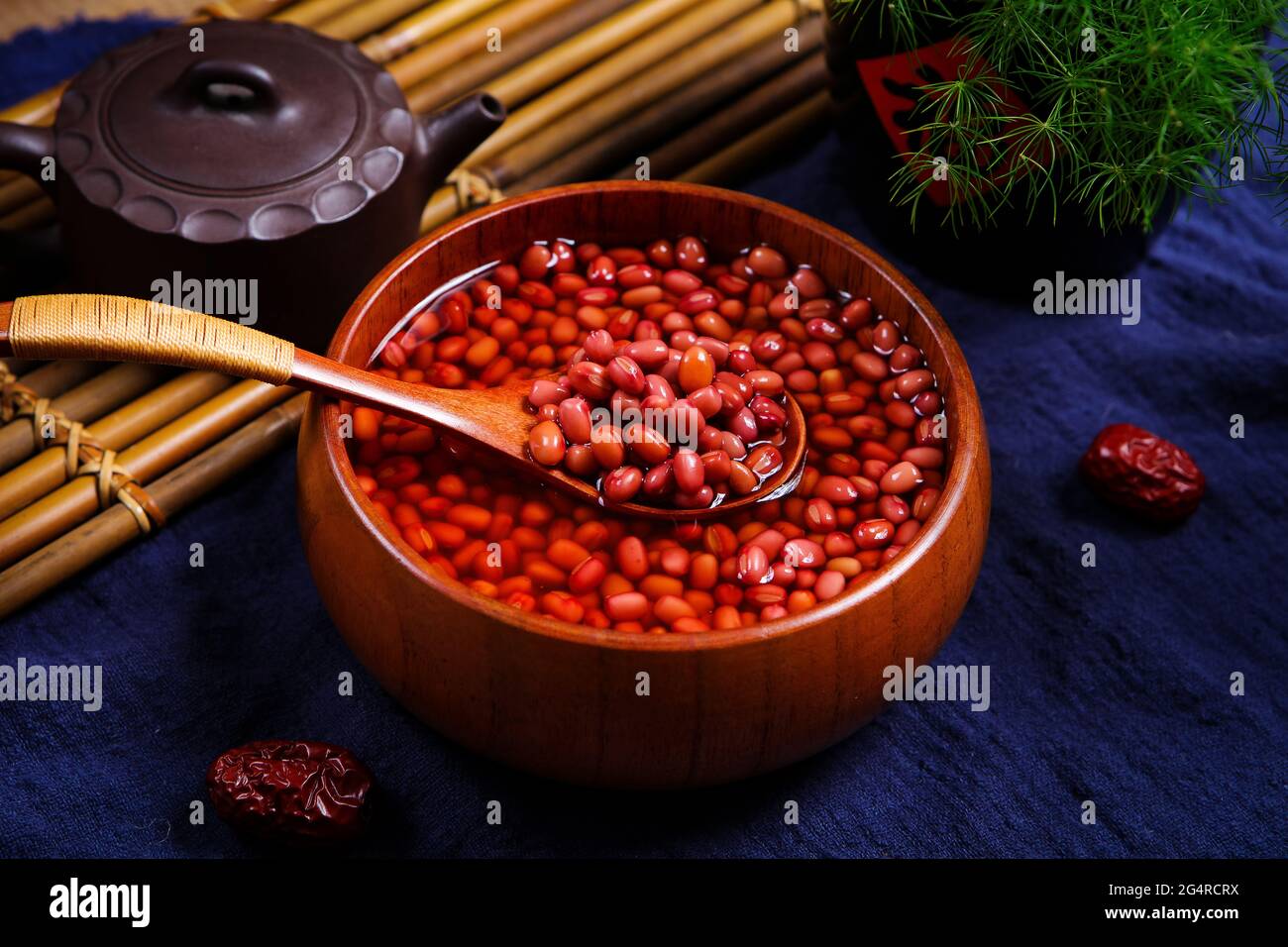Red bean soup Stock Photo - Alamy