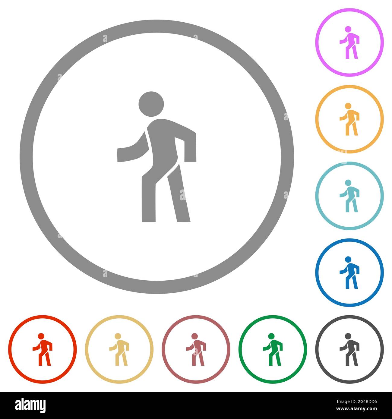 Walking in circles Cut Out Stock Images & Pictures - Alamy